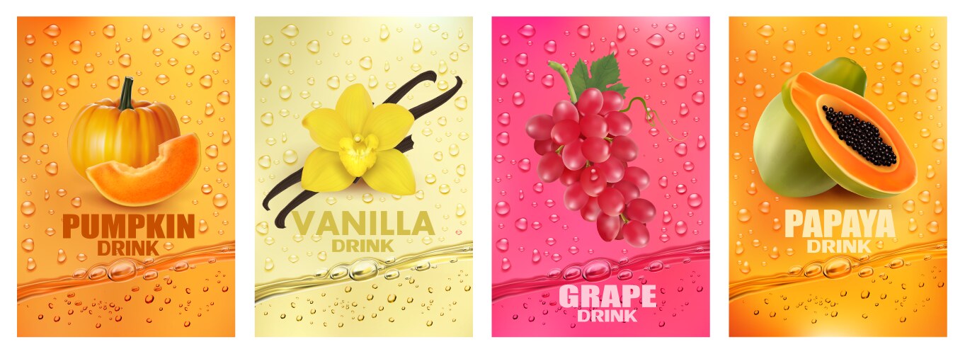 Fruit labels Royalty Free Vector Image - VectorStock
