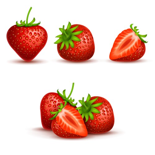 Strawberry Royalty Free Vector Image - VectorStock