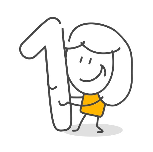 Stickman Numbers Vector Images (over 160)