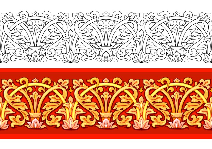Medieval Border Vector Images (over 9,600)