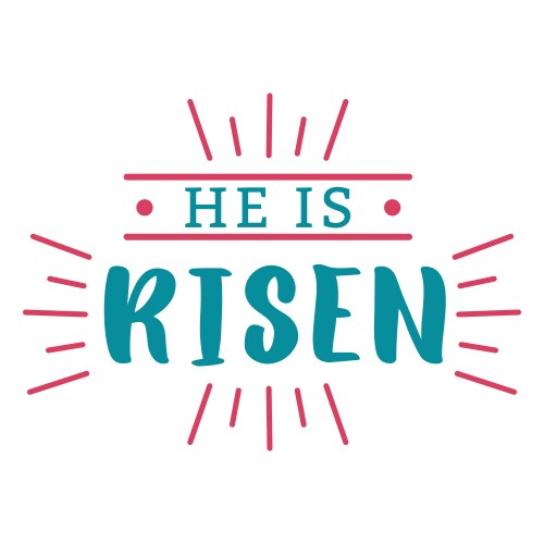He is Risen Calligraphy Vector Images (over 260)