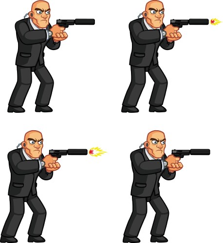 Shooting Sprite Vector Images (over 100)