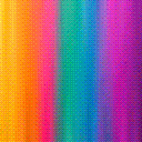 Colorful rainbow with clouds 3d Royalty Free Vector Image