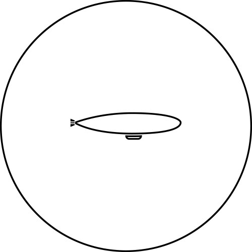 Zeppelin Outline Vector Images (over 420)