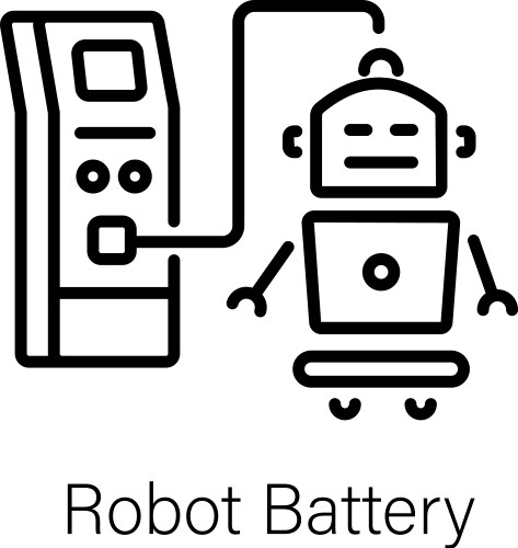 Ai robot Royalty Free Vector Image - VectorStock