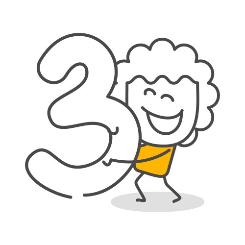 Stickman Numbers Vector Images (over 160)