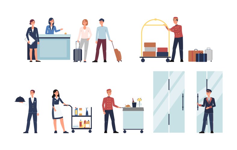 Hotel Staff Vector Images (over 5,700)
