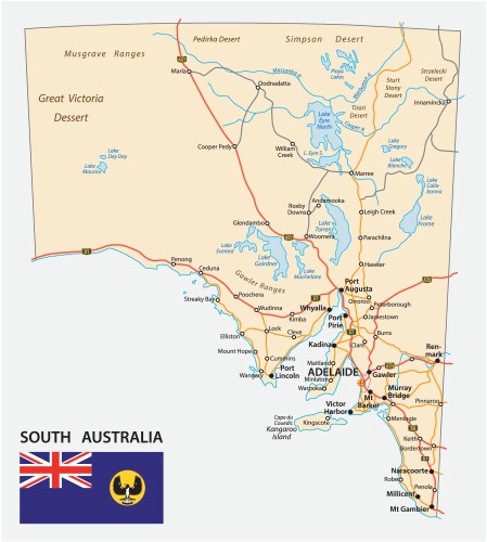 Australia map Royalty Free Vector Image - VectorStock