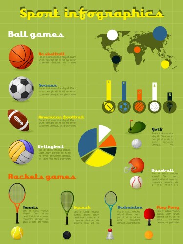 Volleyball Infographics Vector Images (over 520)
