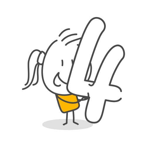 Stickman Numbers Vector Images (over 160)