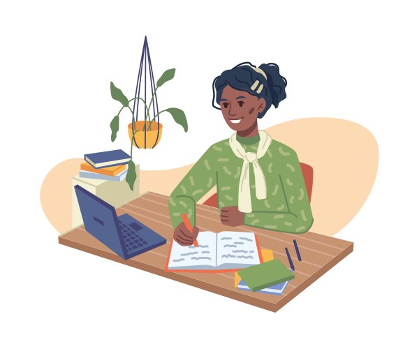 Cartoon Homework Vector Images (over 34,000)