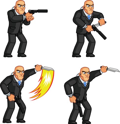 Hit Sprite Vector Images (over 310)