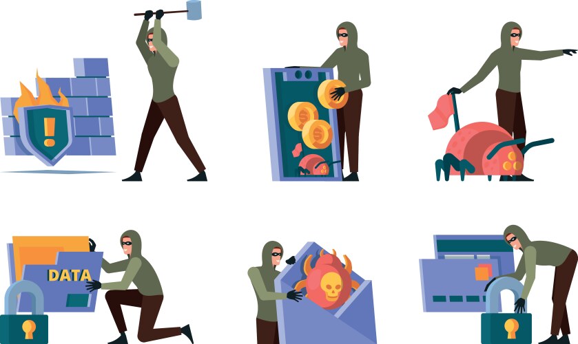 Hacking Banner Vector Images (over 3,200)