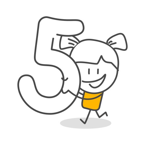 Stickman Numbers Vector Images (over 160)