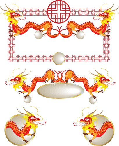 Dragon Border Vector Images (over 1,400)