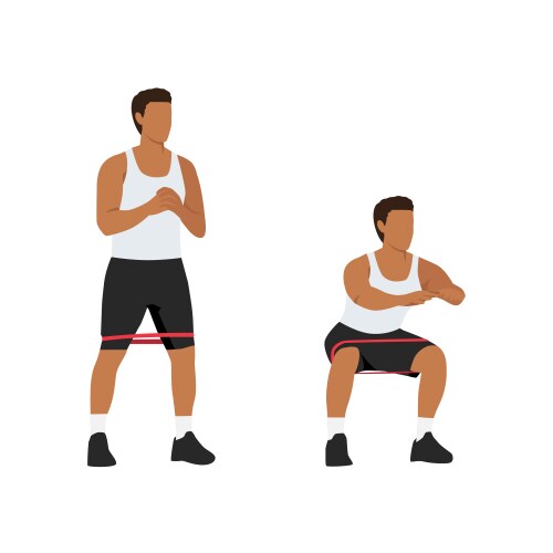 Bodyweight Squat Vector Images (over 310)
