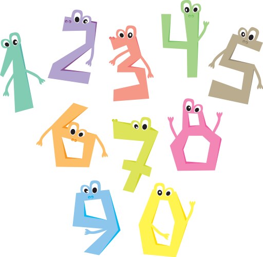 Funny Cute Number Zero Vector Images (over 880)