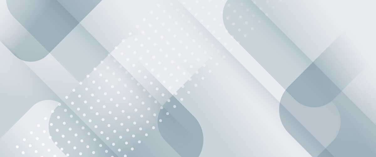 White minimalist simple abstract geometric banner Vector Image