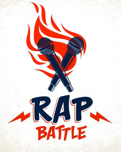 Rapper Microphone Cross Vector Images (29)