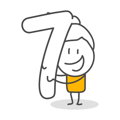 Stickman Numbers Vector Images (over 160)