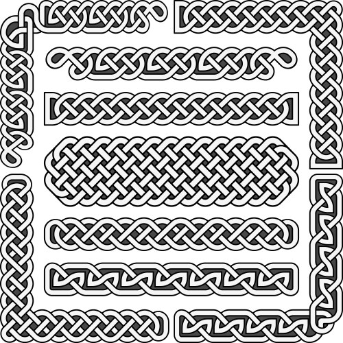 Medieval Border Vector Images (over 9,500)