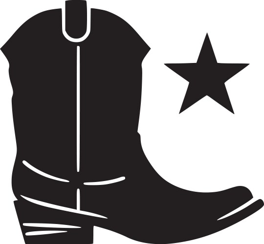 Cowboy Boots Outline Vector Images (over 2,400)