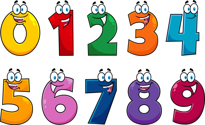 Number ten Royalty Free Vector Image - VectorStock