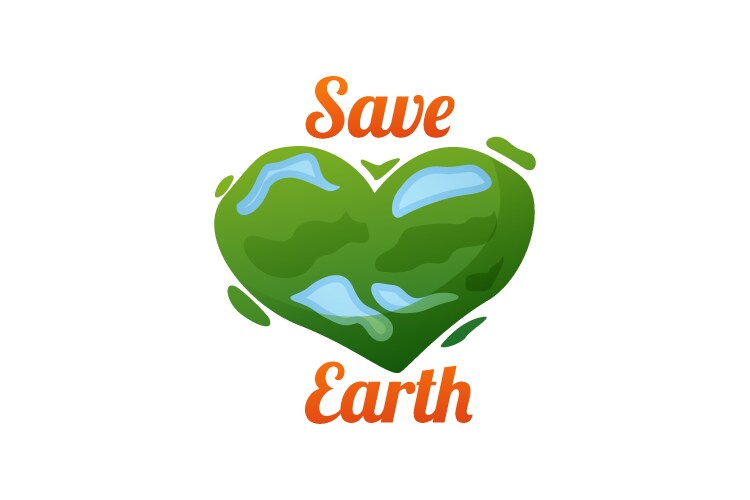 Environmental sticker set Royalty Free Vector Image