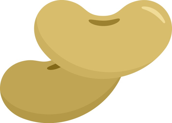 Bean in ground icon cartoon style Royalty Free Vector Image