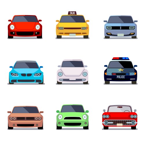 Car Front Vector Images (over 39,000)