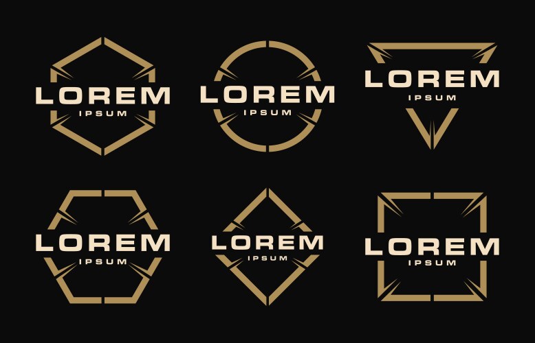 Logo Frame Vector Images (over 370,000)