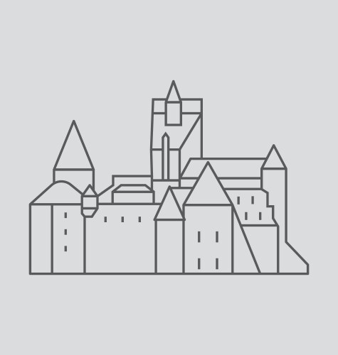 Romania Castle Vector Images (over 200)