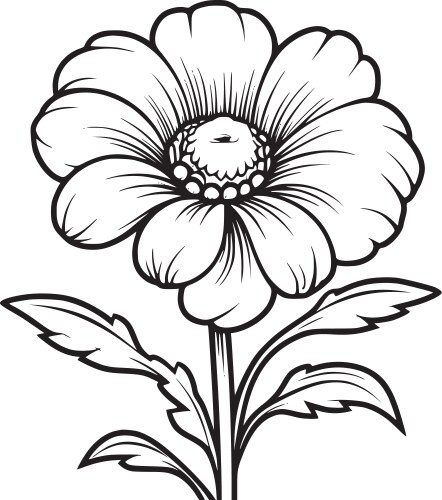 Flower Royalty Free Vector Image - VectorStock