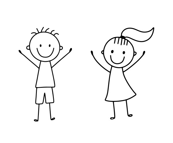 Stick People Smile