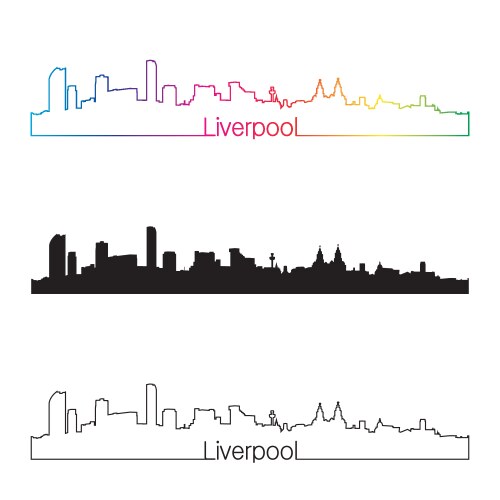 Liverpool Skyline Vector Images (over 230)