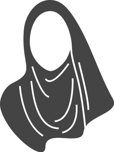 Muslimah hijab Royalty Free Vector Image - VectorStock