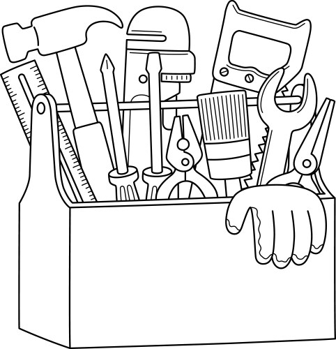 Toolbox Drawing Vector Images (over 1,400)