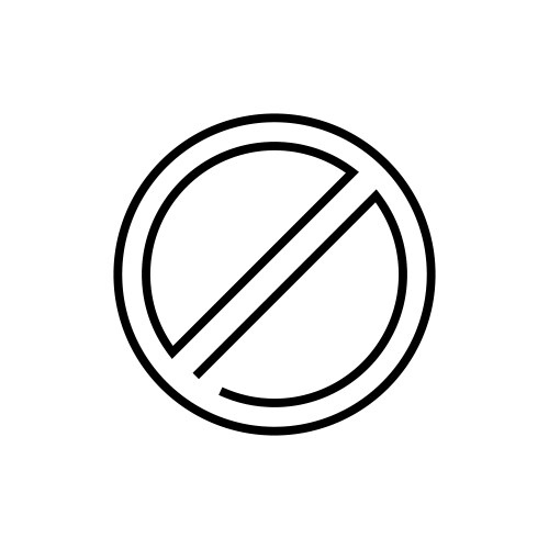Not Allowed Symbols Vector Images (over 16,000)