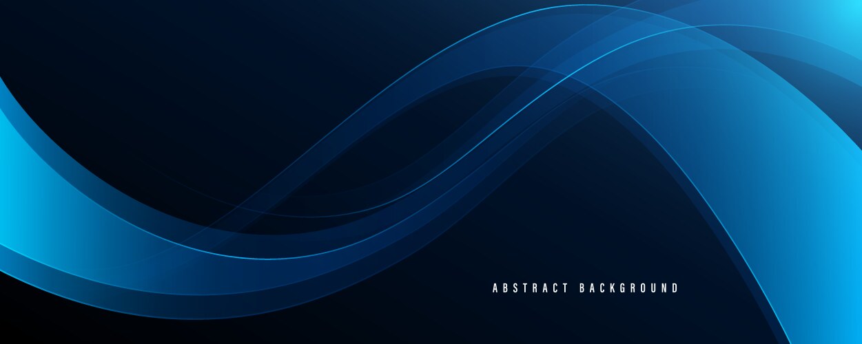 Abstract luxury template background blue wave Vector Image Abstract luxury template background blue wave Vector Image