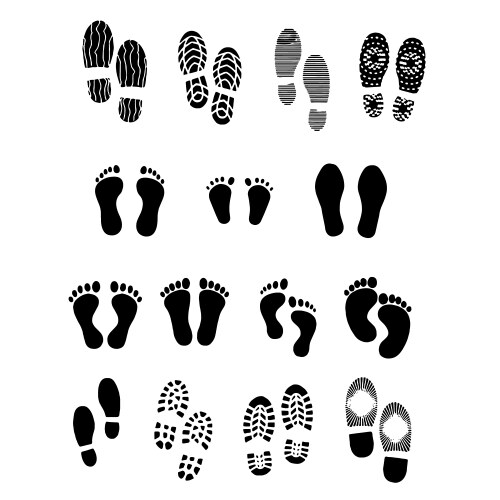 Footsteps Vector Images (over 12,000)