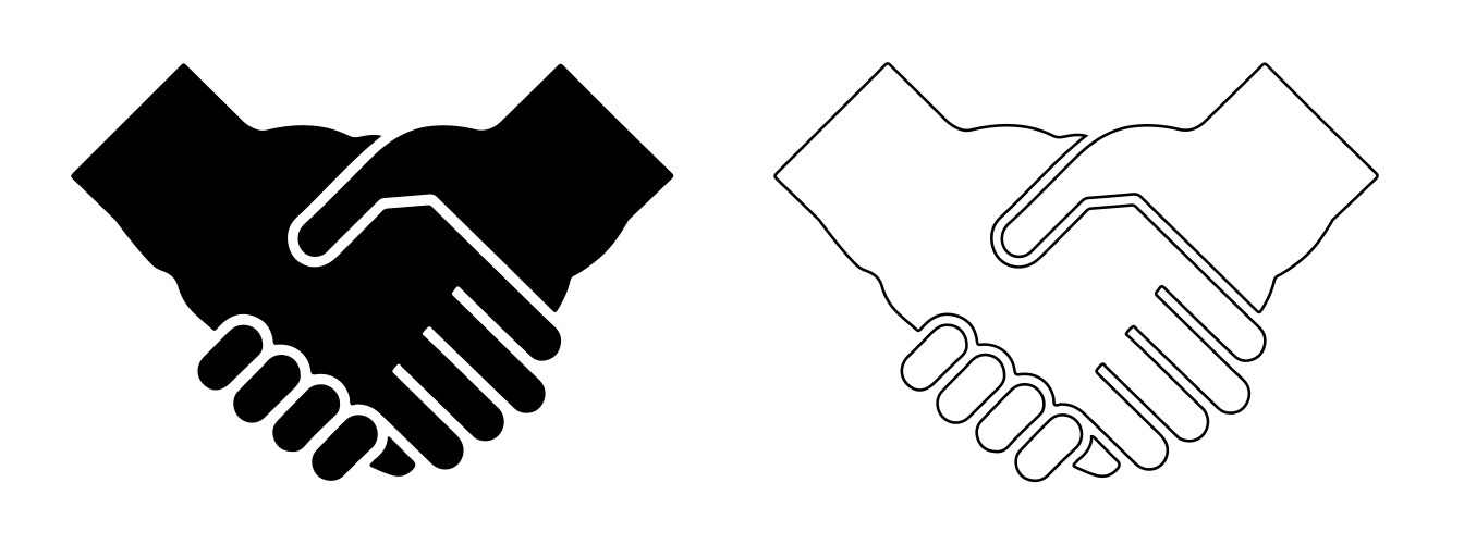 Shake Hands Silhouette Vector Images (over 3,300)