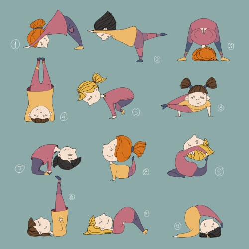 Bend Forward Cartoon Vector Images (over 110)
