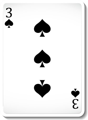 Three of Spades Vector Images (over 270)