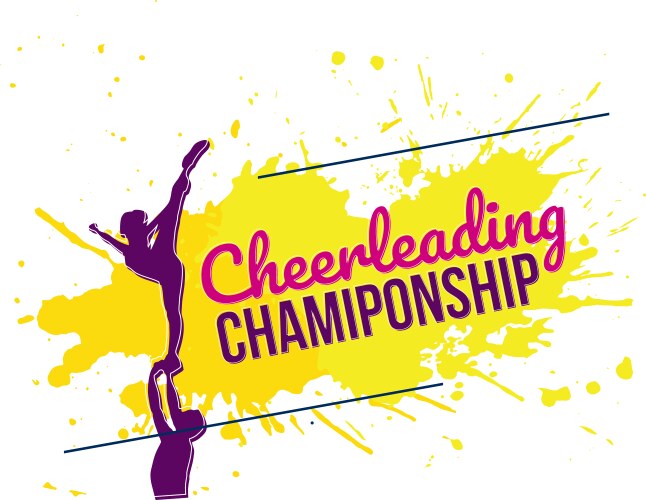 Cheerleading Competition Vector Images (over 1,200)