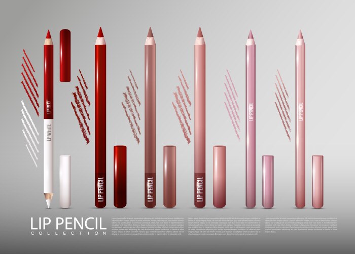 Cosmetics makeup related Royalty Free Vector Image