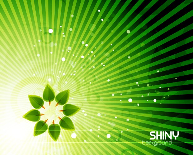 Abstract Sunny Rays Background Royalty Free Vector Image