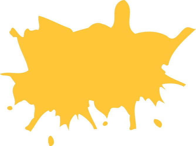 Colorful paint splash Royalty Free Vector Image