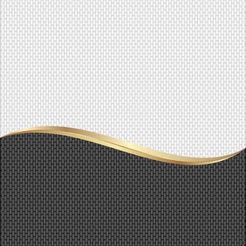 Golden and creamy background divided into two Vector Image