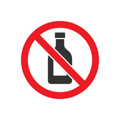 No Alcohol Icon