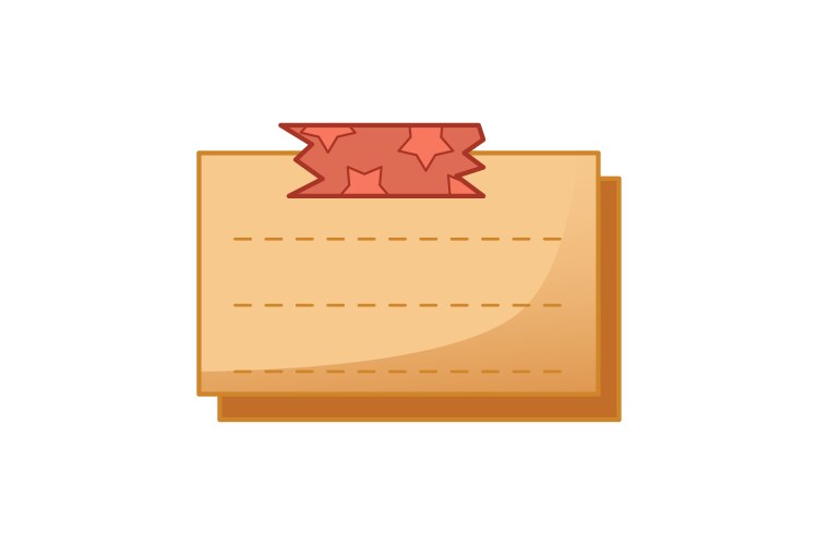 Sticky notes sticker set Royalty Free Vector Image